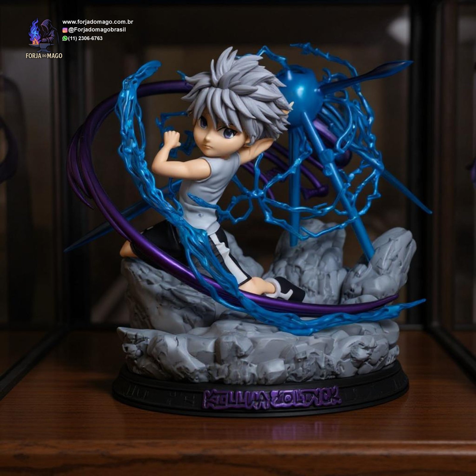 Hunter x Hunter -Killua Zoldyck chibi Miniatura, Escultura, Action ...